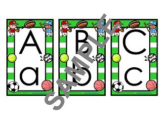 Sports Alphabet Kids